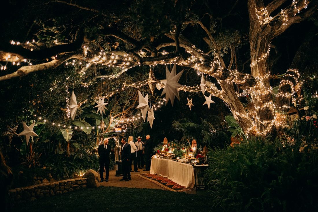 Magical Outdoor Wedding Reception Decor Ideas - Melissa Ergo ...